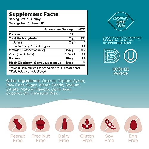 tasty elderberry gummies for children