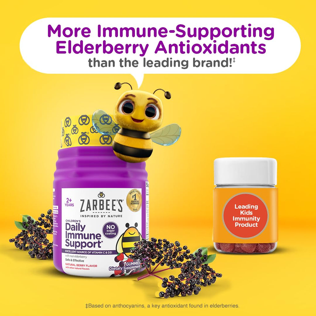 tasty elderberry gummies for children