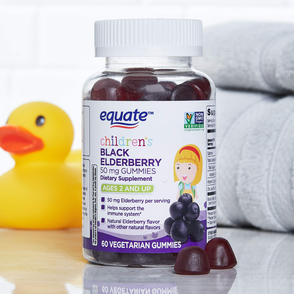 tasty elderberry gummies for children