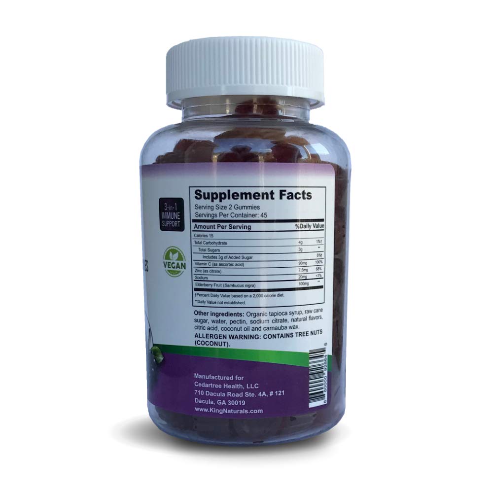 tasty elderberry gummies for cold season