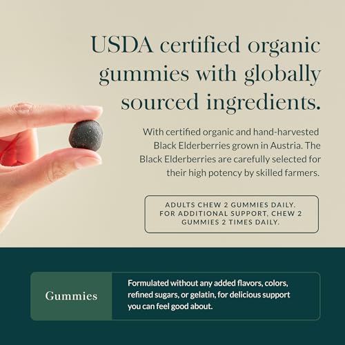 tasty elderberry gummies for cold season