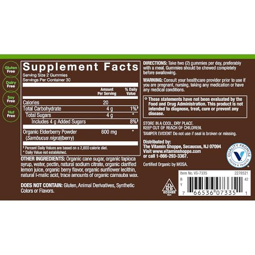 tasty elderberry gummies for daily health