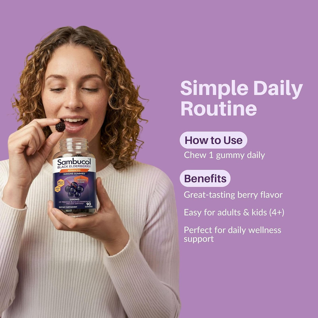tasty elderberry gummies for daily health