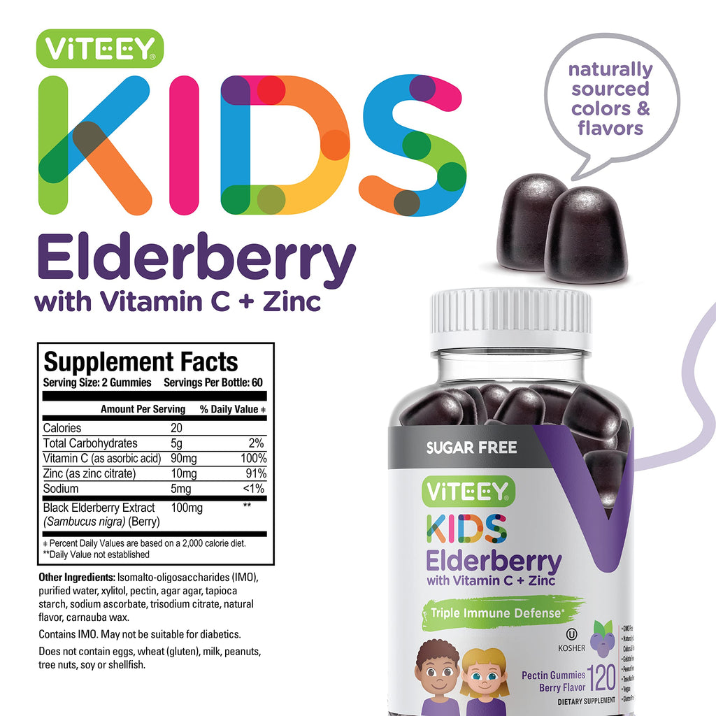 tasty elderberry gummies for daily use