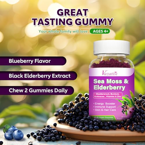 tasty elderberry gummies for everyday health
