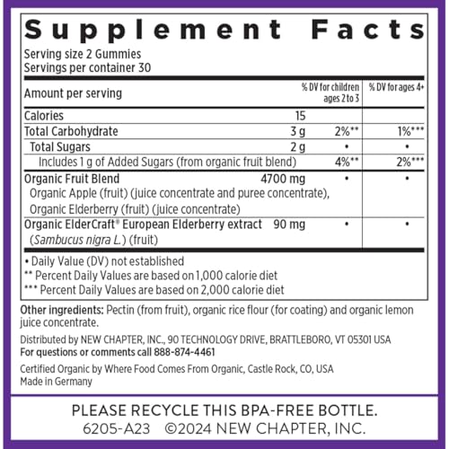 tasty elderberry gummies for everyday health