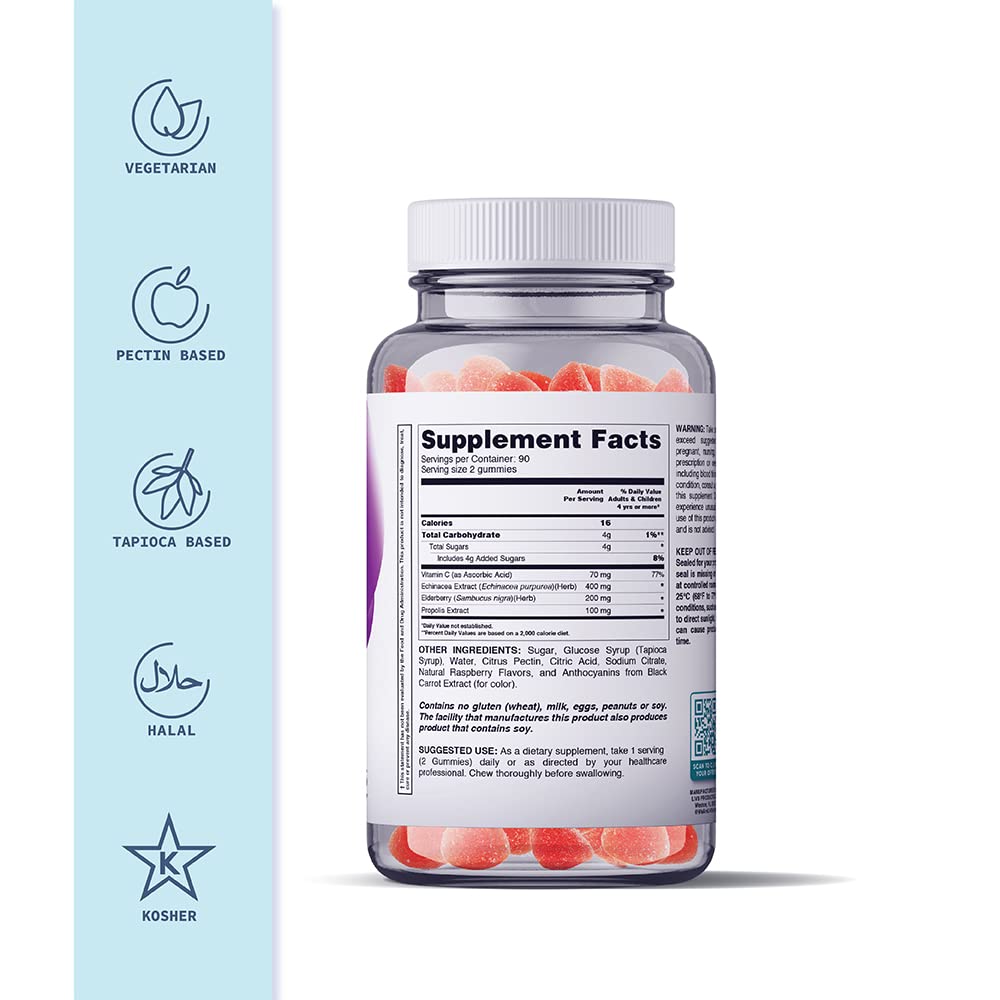 tasty elderberry gummies for family health