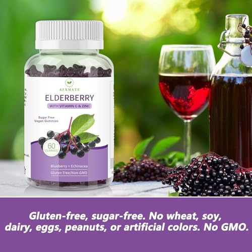 tasty elderberry gummies for health