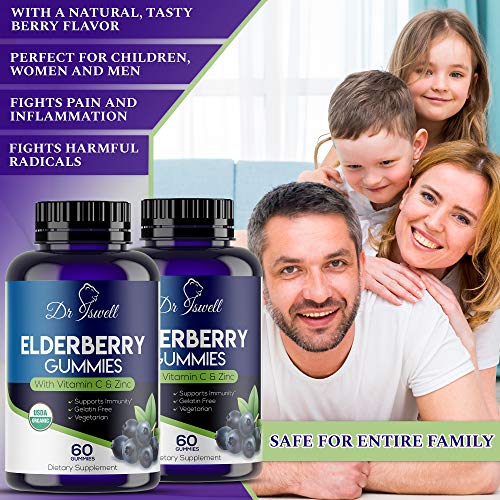 tasty elderberry gummies for immune boost