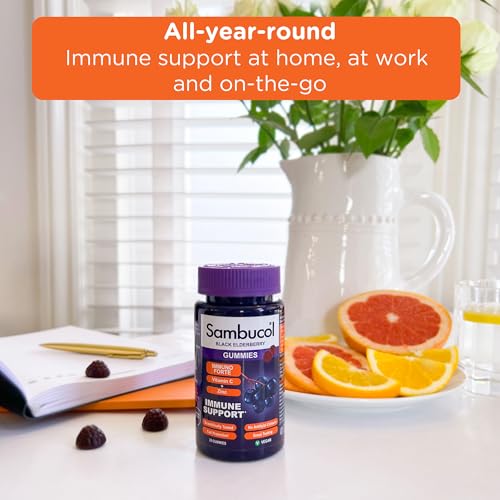 tasty elderberry gummies for immune boost