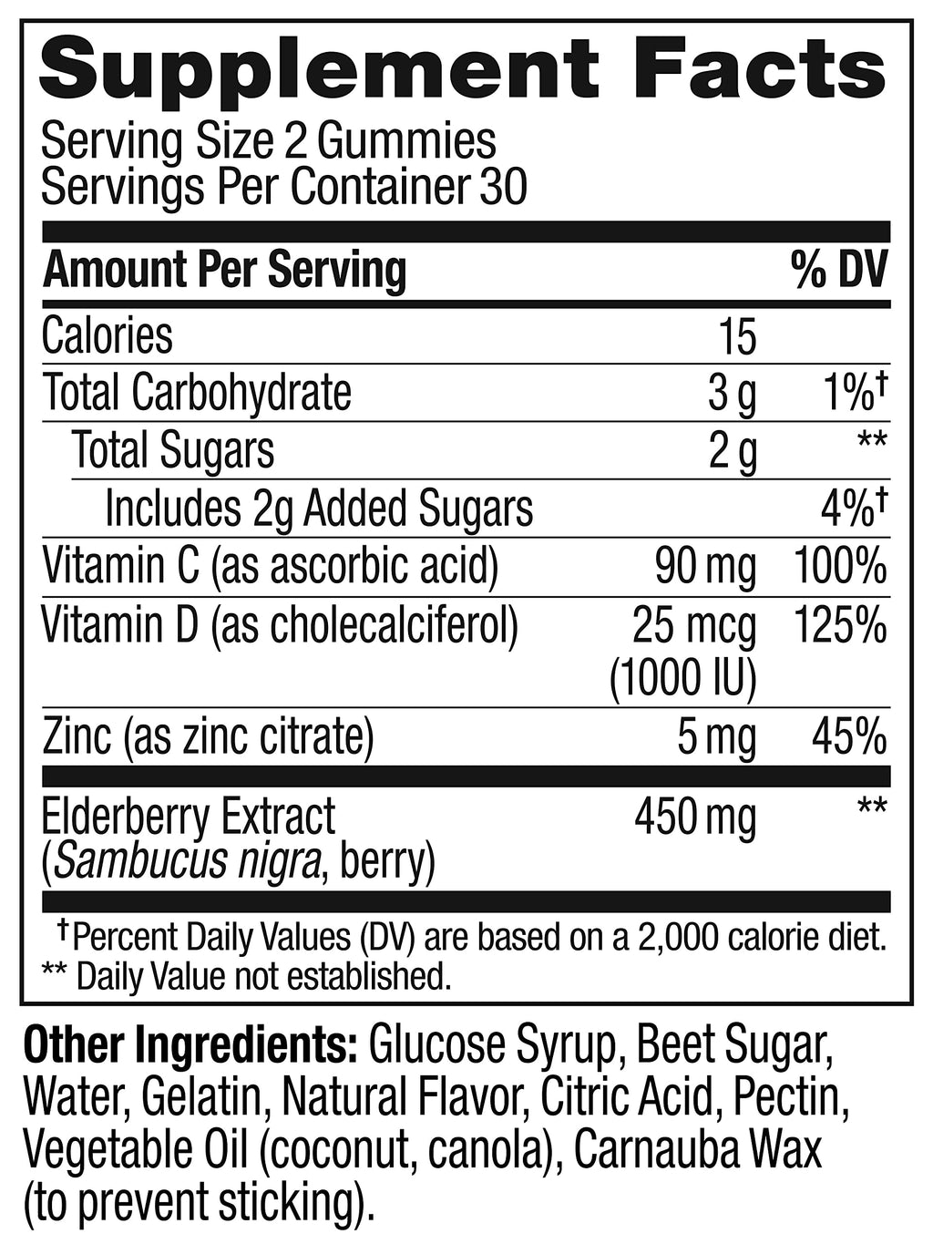 tasty elderberry gummies for immune boost