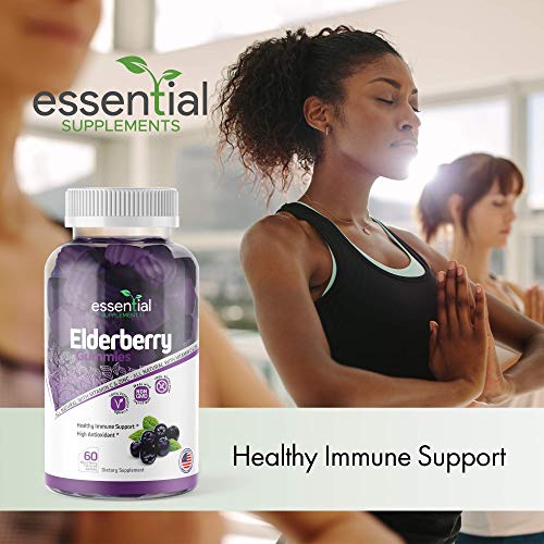 tasty elderberry gummies for immune boost