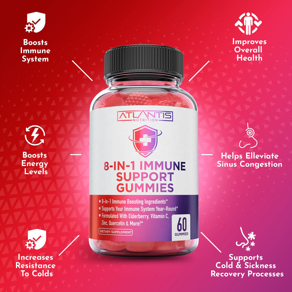 tasty elderberry gummies for immune health