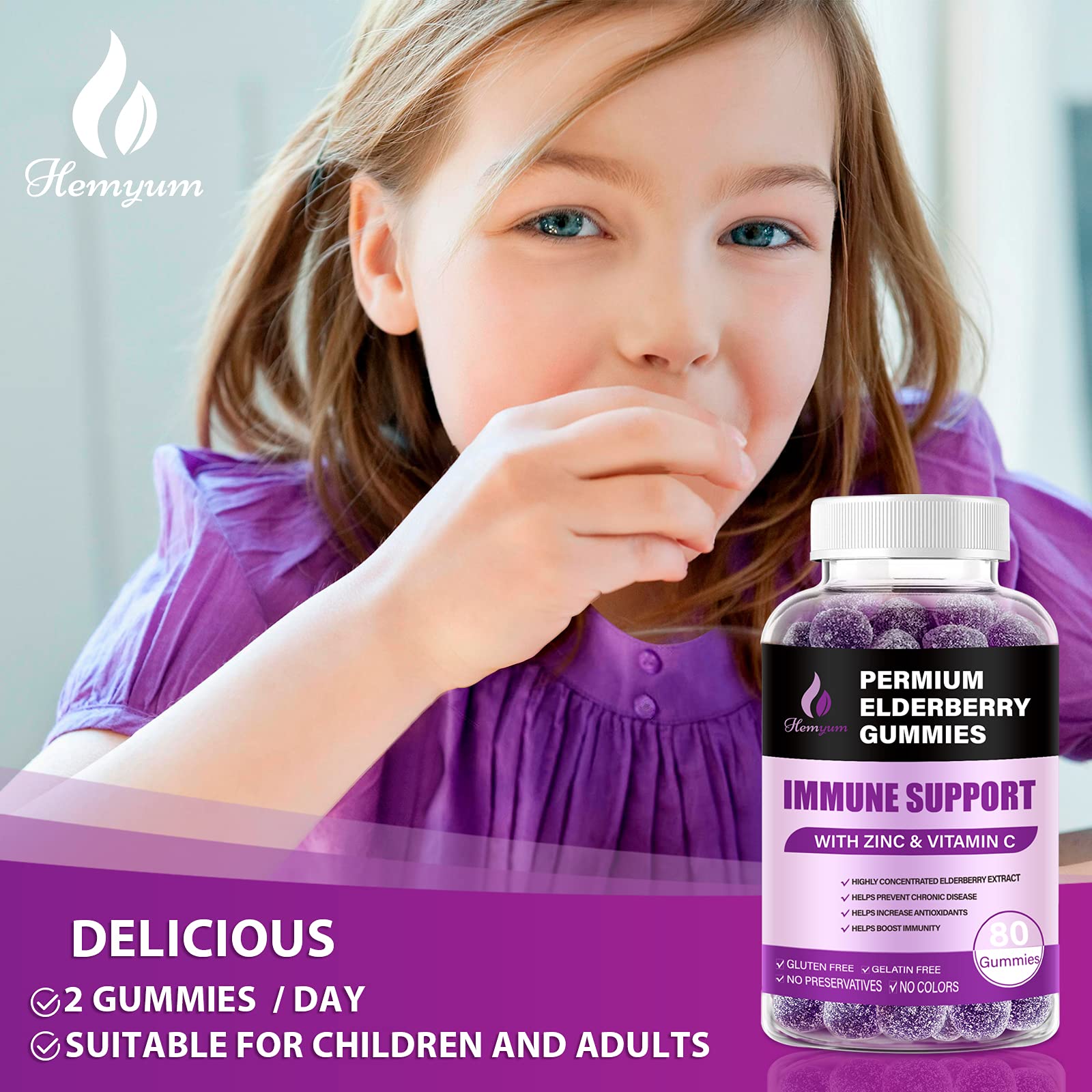 tasty elderberry gummies for immunity