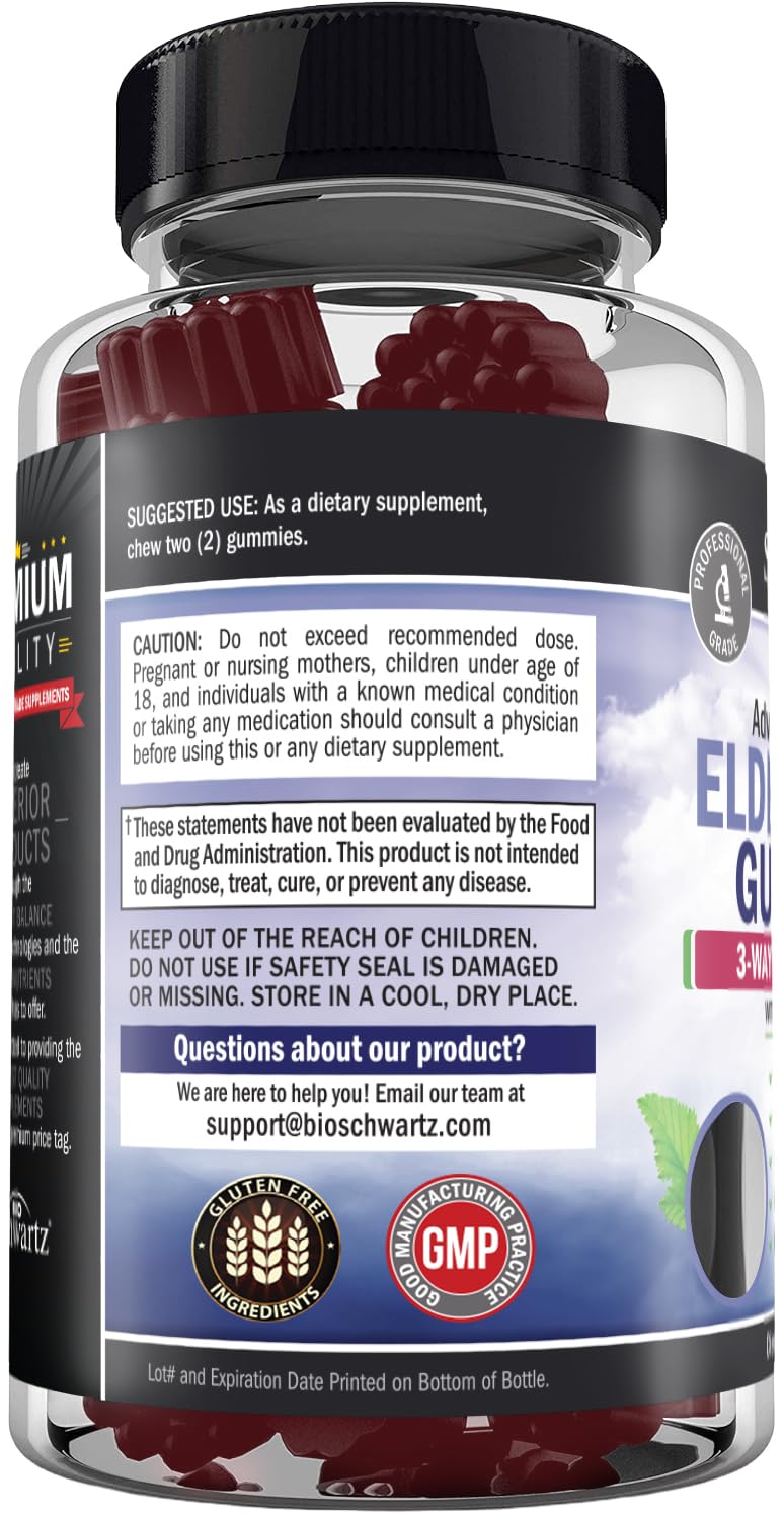 tasty elderberry gummies for kids