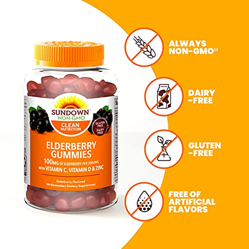 Tasty elderberry gummies for kids