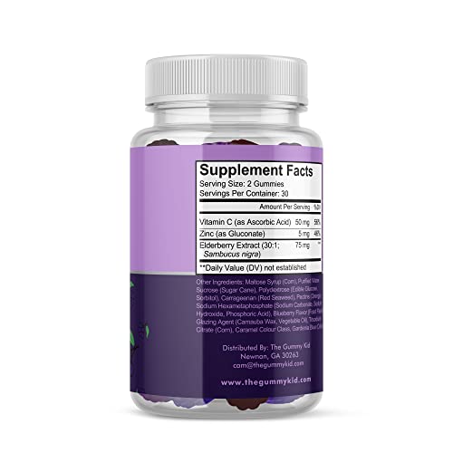Tasty elderberry gummies for wellness
