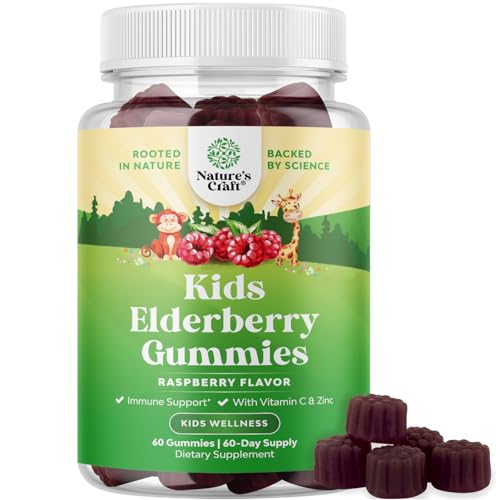 tasty elderberry gummies with zinc