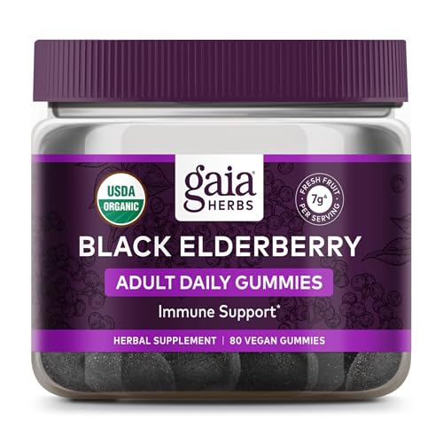 tasty elderberry immune support gummies