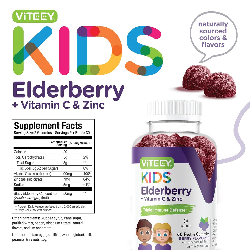 tasty elderberry vitamins for children