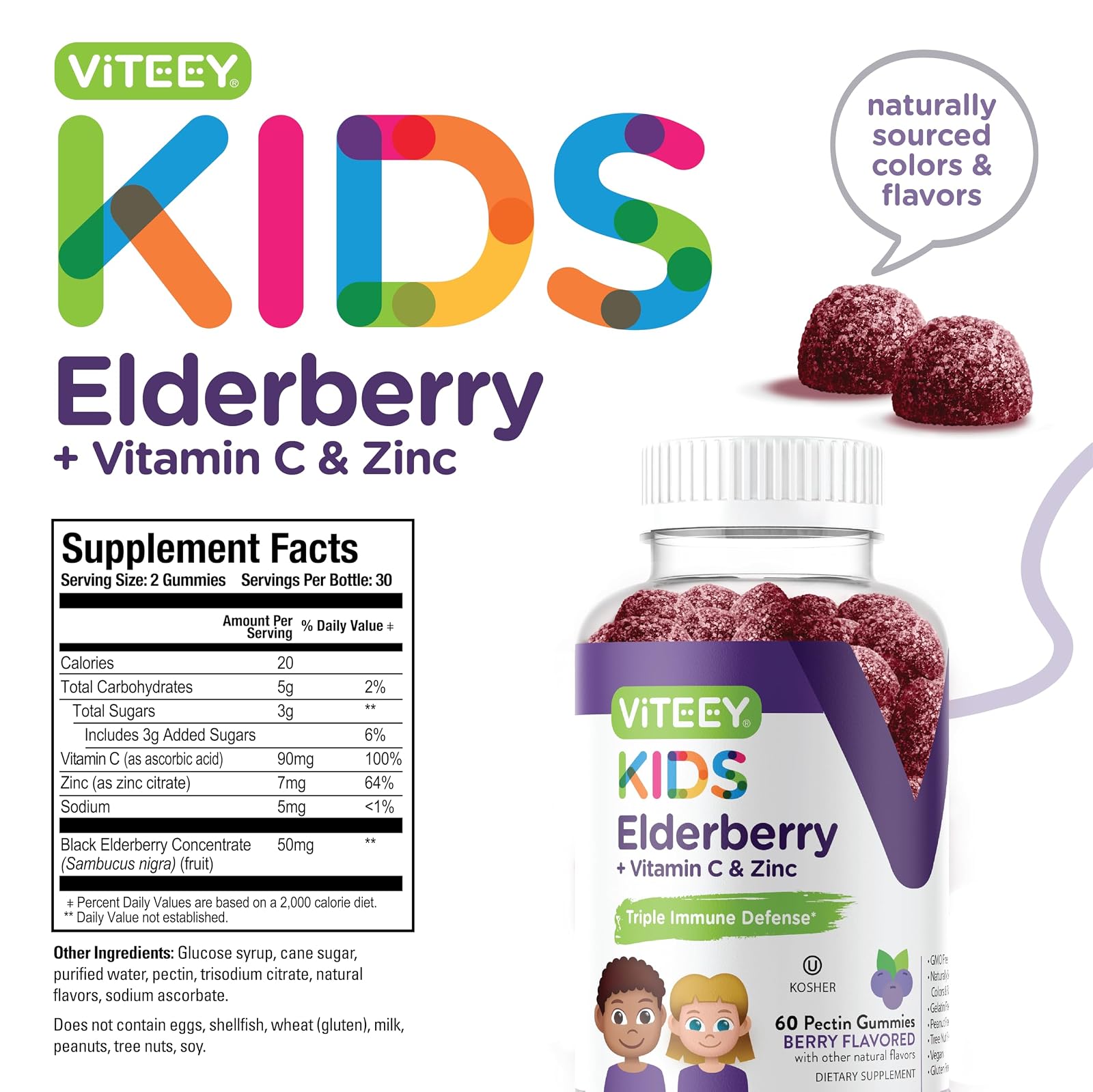 tasty elderberry vitamins for children