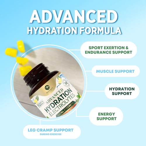 Tasty electrolyte gummies for hydration boost