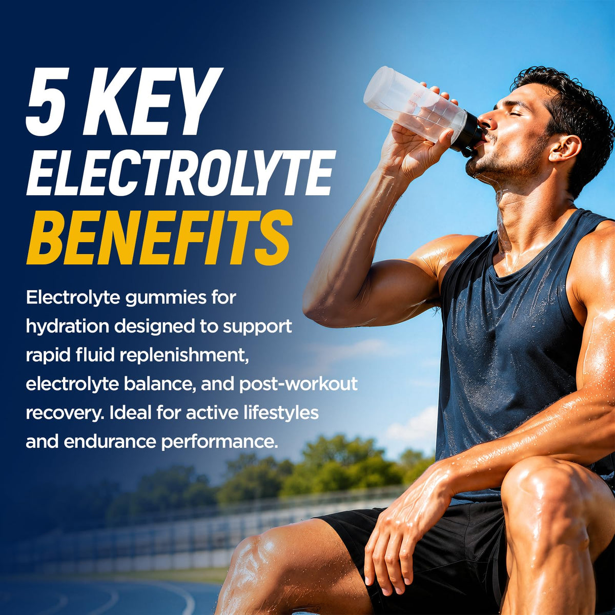 tasty electrolyte gummies without sugar