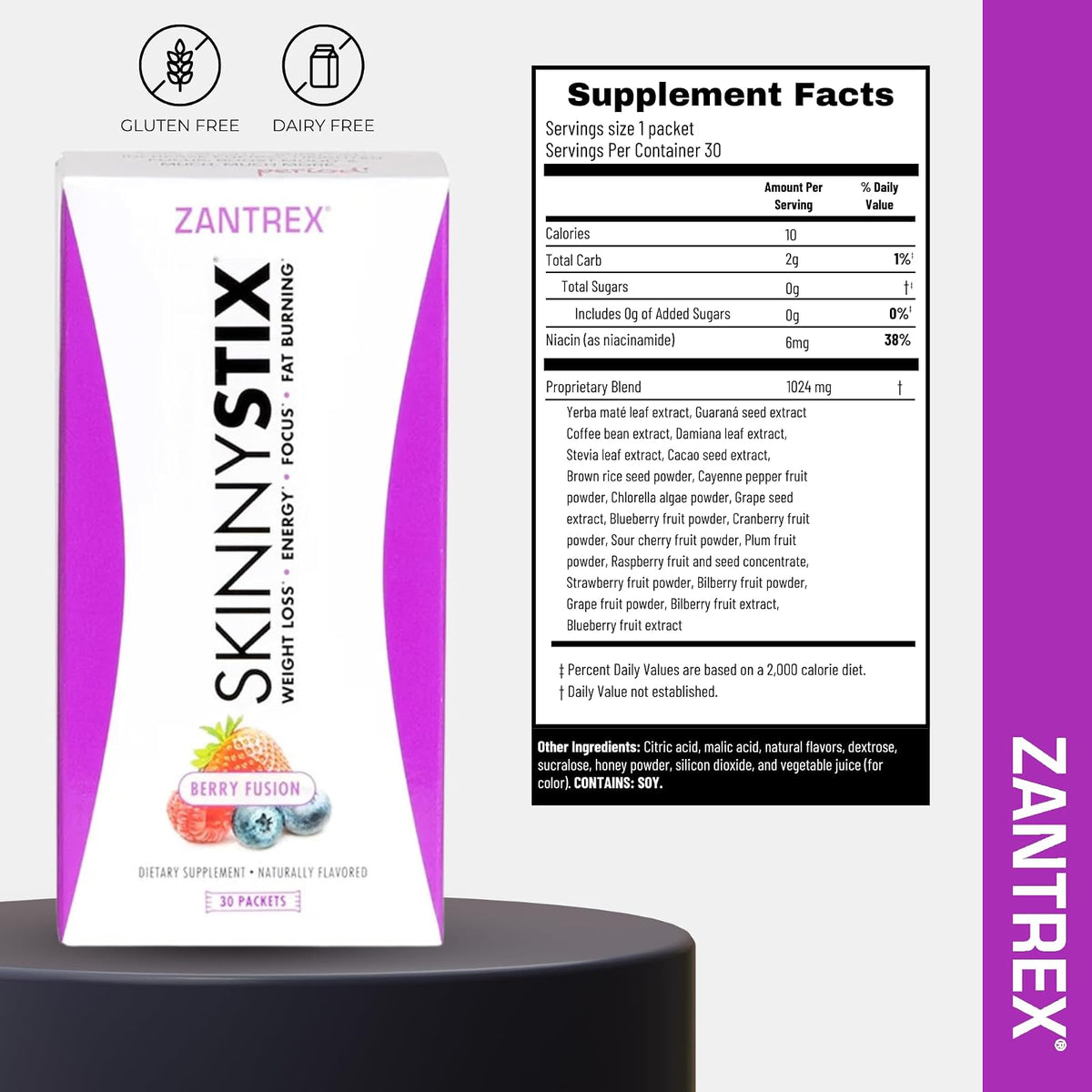 tasty energy powder with 10 calories