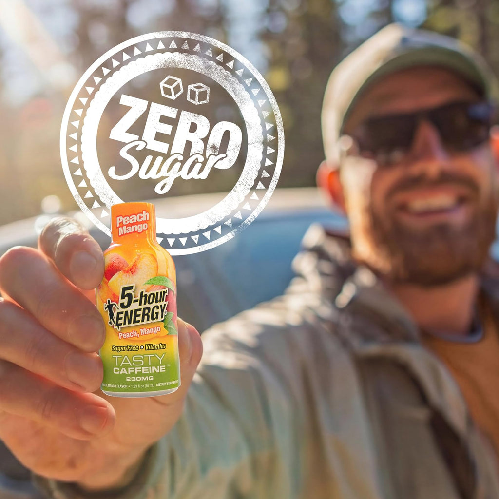 tasty energy shot for instant refreshment