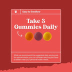 Tasty fiber gummies for regularity