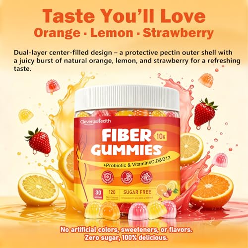 Tasty fiber supplement for digestive ease