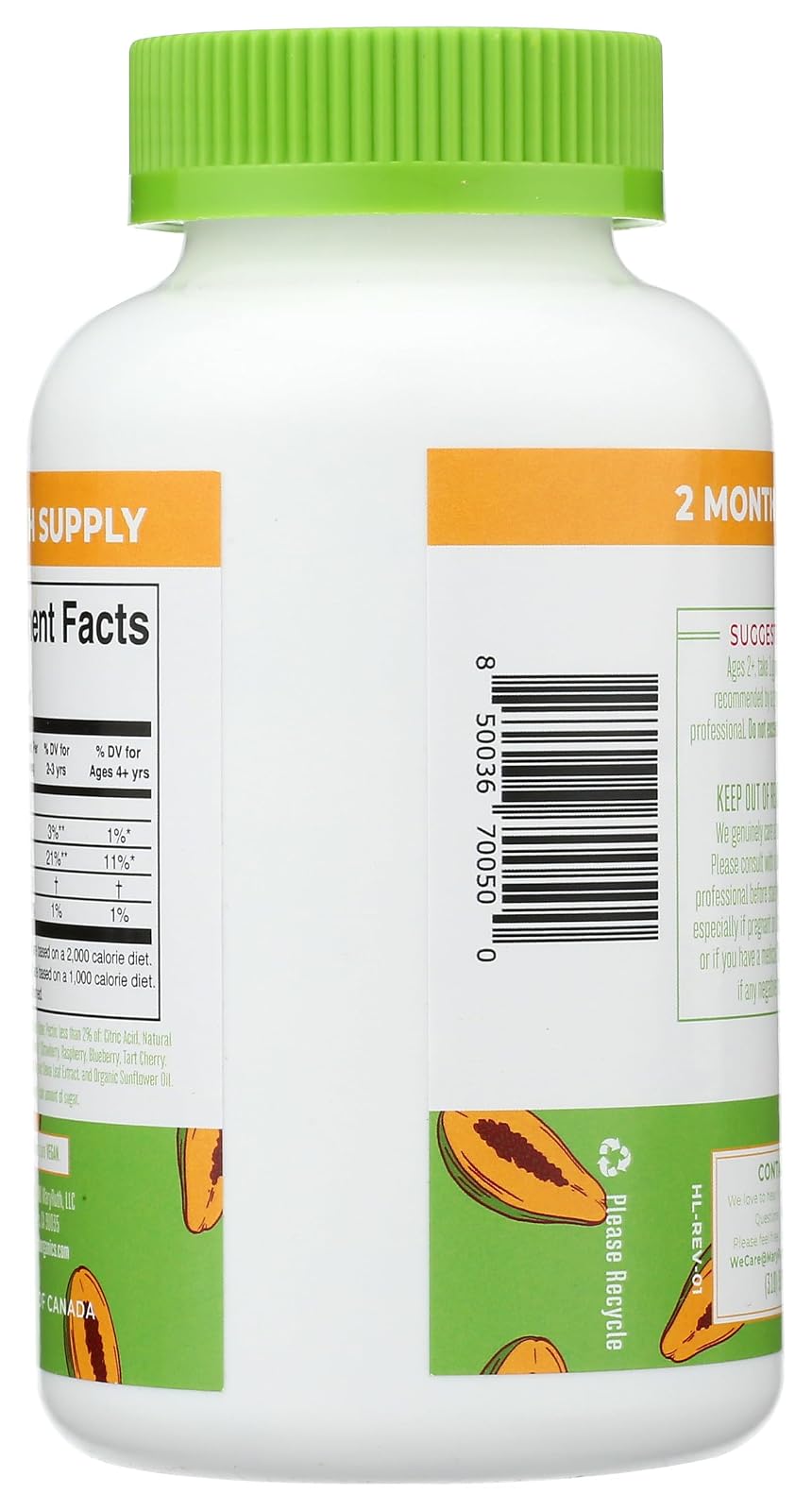 tasty fiber supplement for kids