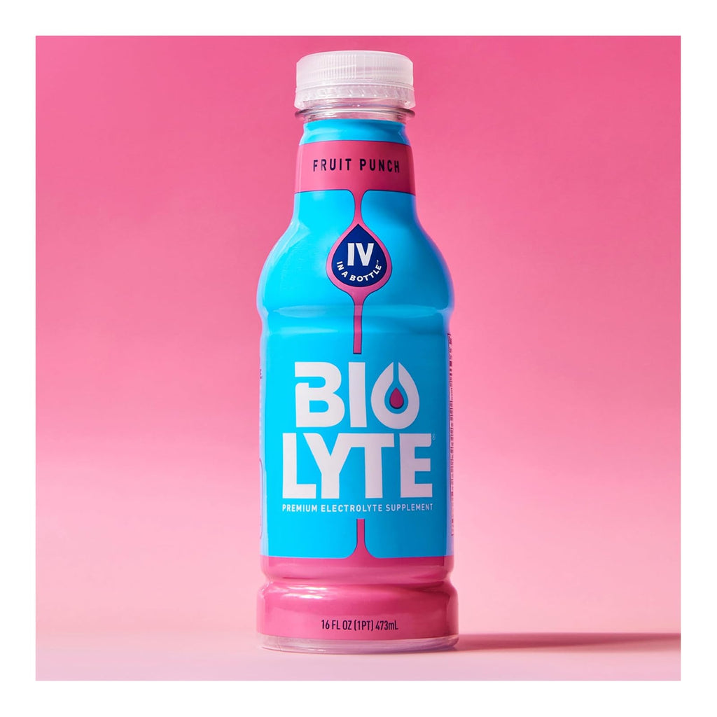 Tasty fruit punch electrolytes on-the-go
