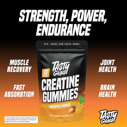 TASTY GAINS creatine for enhanced performance
