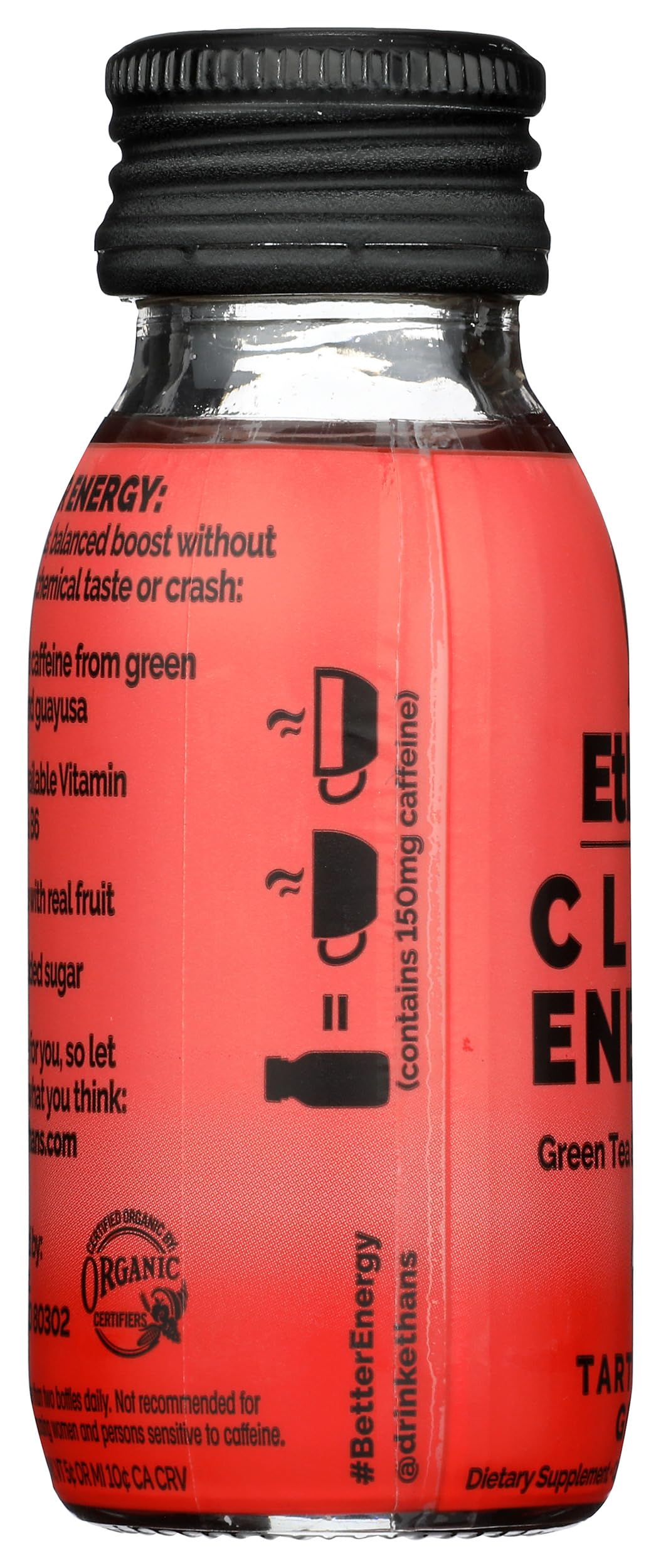 Tasty ginger shot for energy