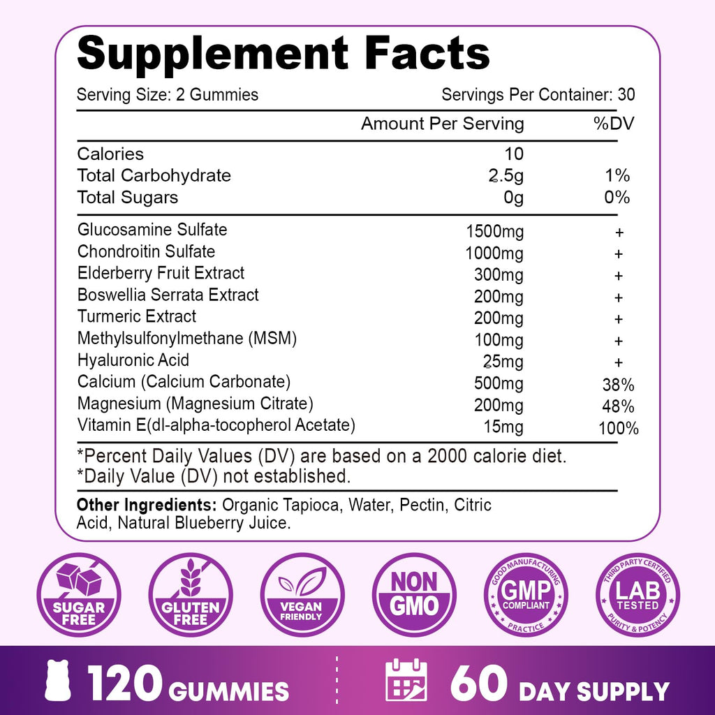 tasty glucosamine chondroitin for daily use