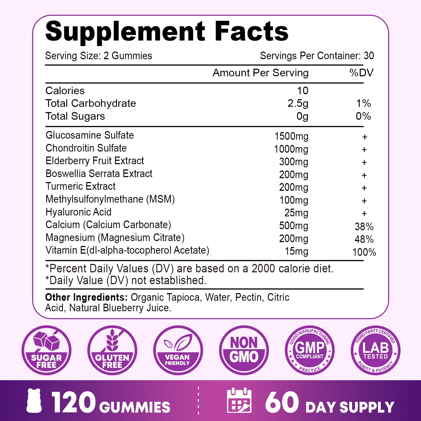 tasty glucosamine chondroitin for daily use