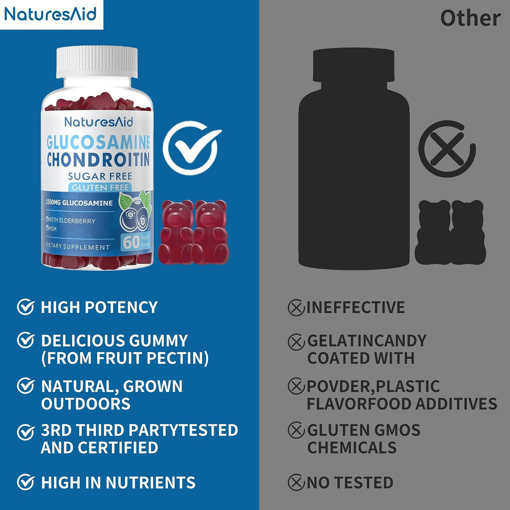 tasty glucosamine gummies for daily use