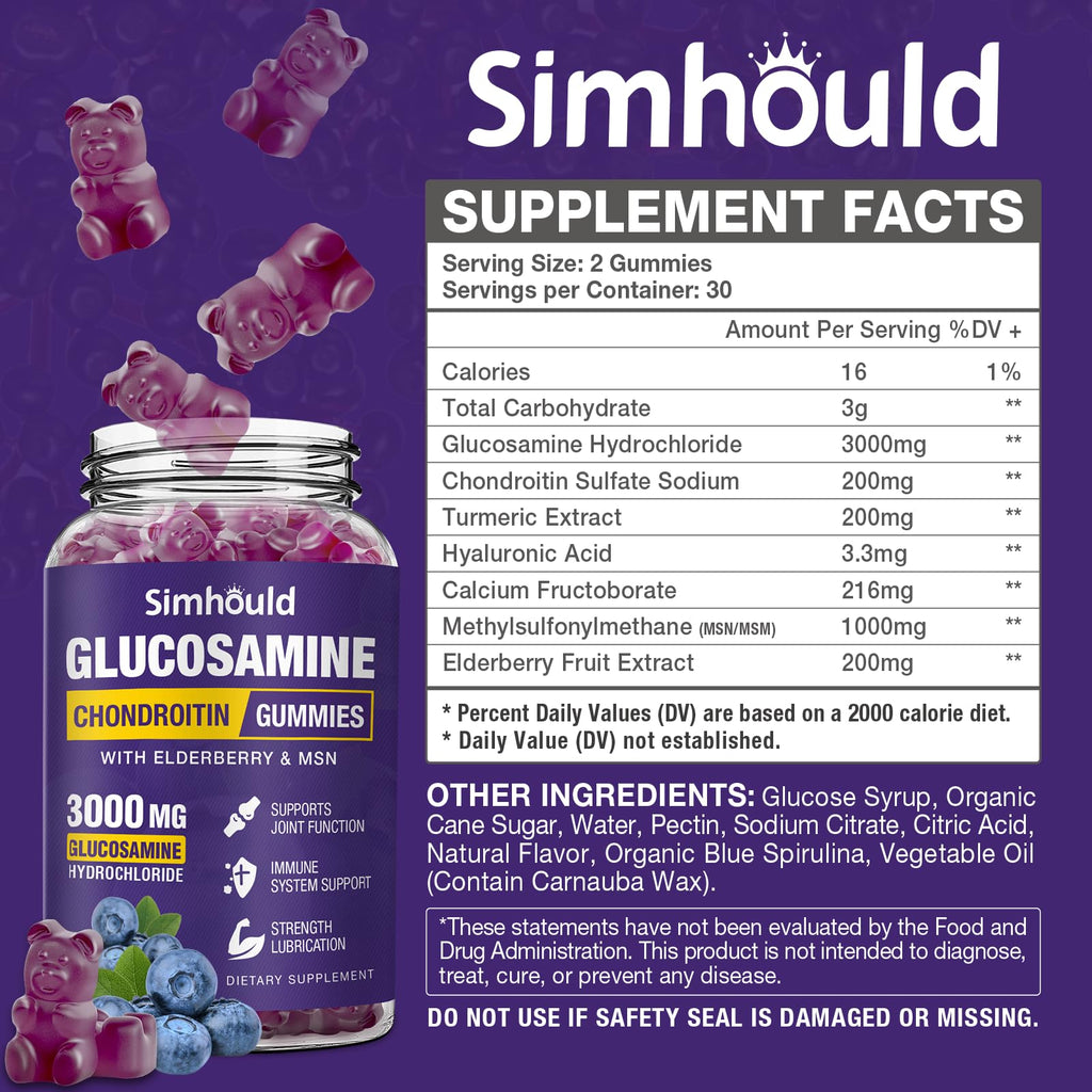 tasty glucosamine gummies for easy consumption