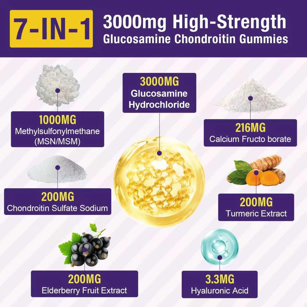 tasty glucosamine gummies for easy consumption