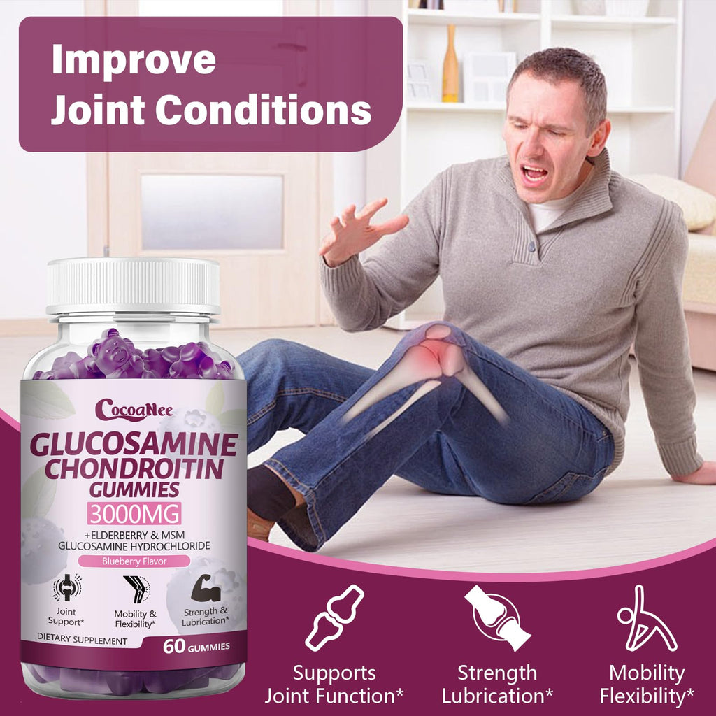tasty glucosamine gummies for mobility