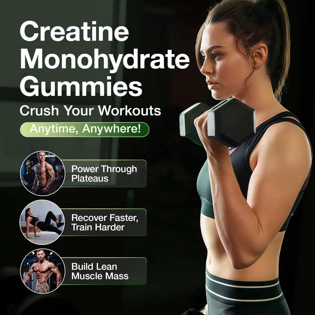 tasty green apple sports nutrition gummies