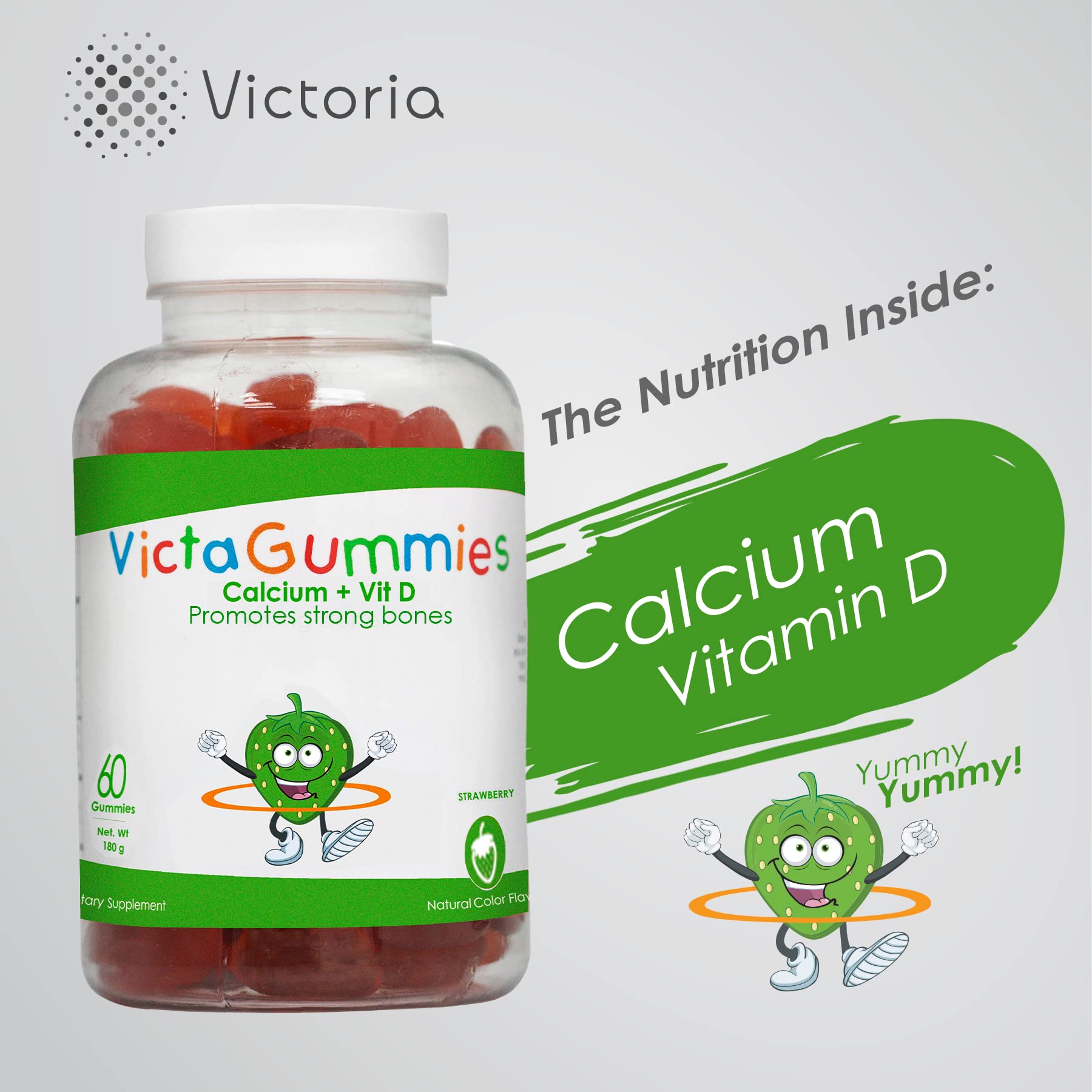 tasty gummies for daily calcium intake