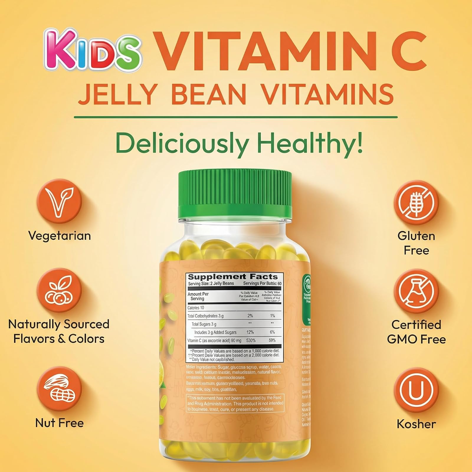 Tasty gummies for daily vitamin intake