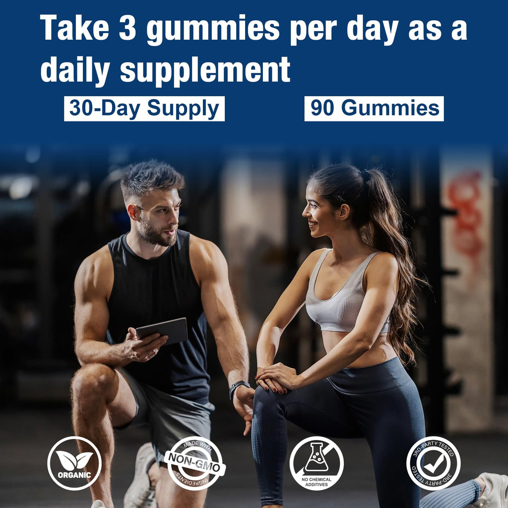 Tasty gummies for enhanced strength training