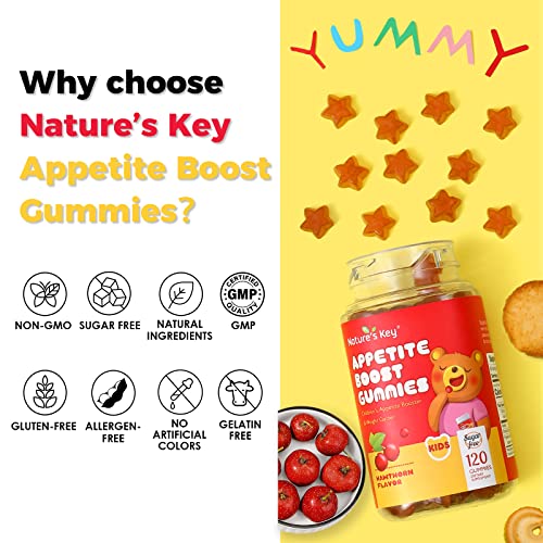 Tasty gummies for kids' appetite support