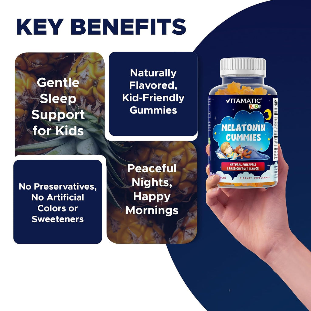 tasty gummies for kids' bedtime