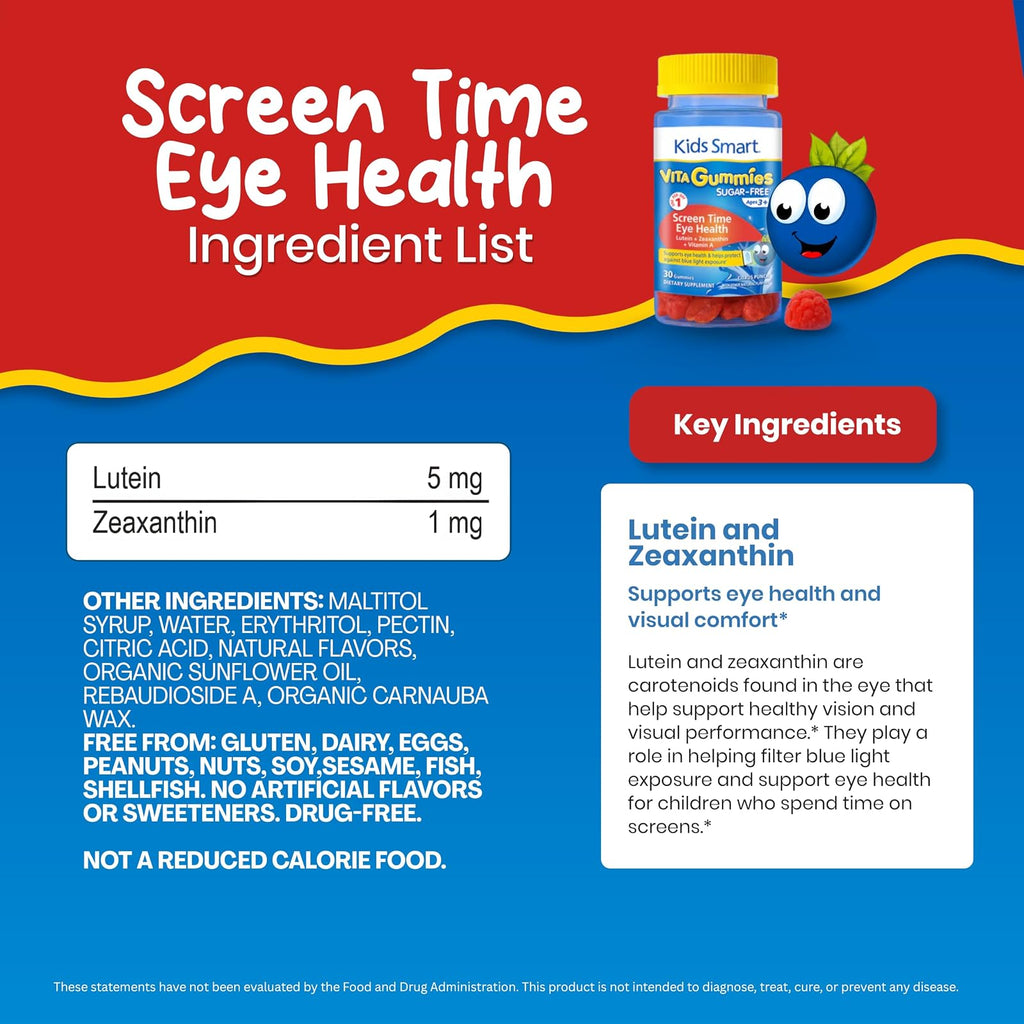 tasty gummies for kids' eye care