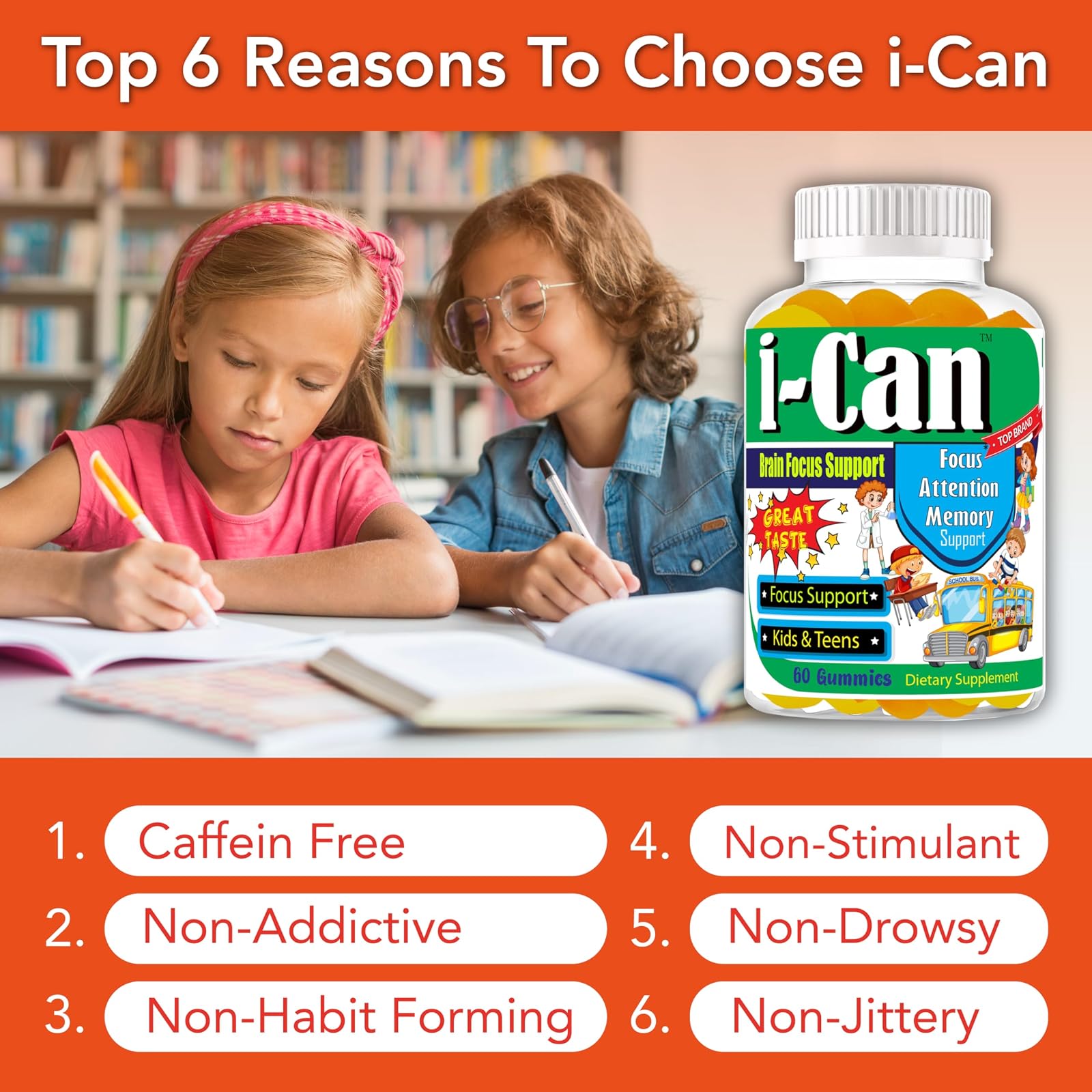 Tasty gummies for kids' nutrition