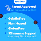 Tasty gummies for kids' vitamins